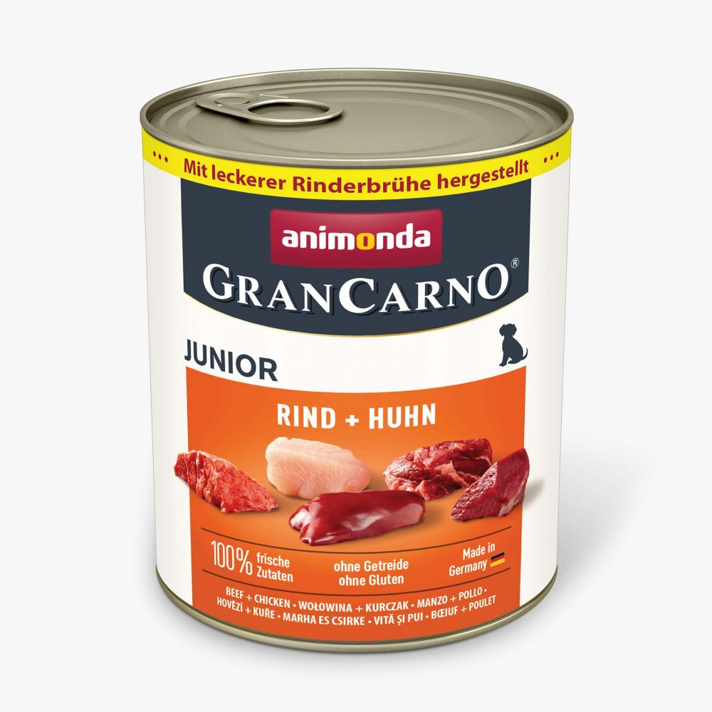 Animonda Dog GranCarno Junior Rind & Huhn 800g